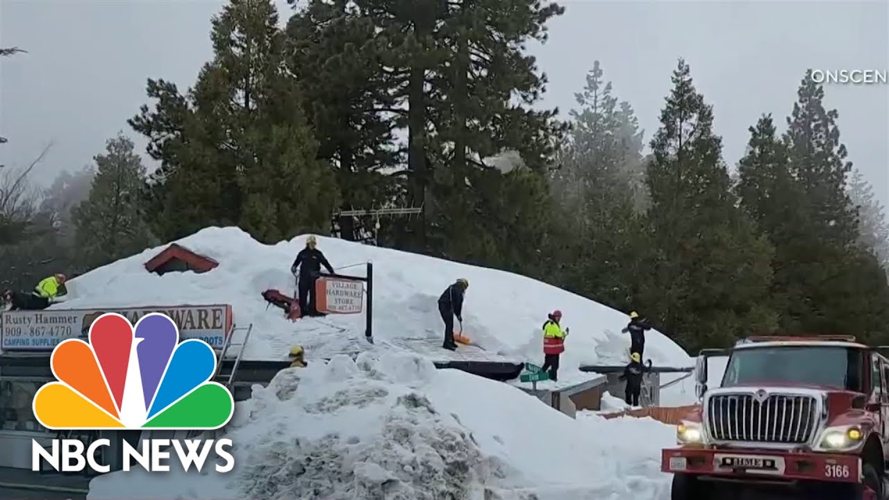 Californians stranded in snow after relentless winter storms - The ...