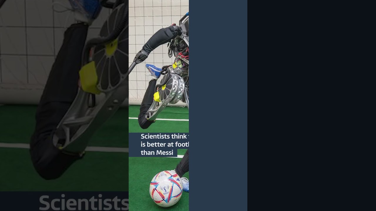 Artemis stands for ‘A Robot That Exceeds Messi In Soccer’ #itvnews # ...