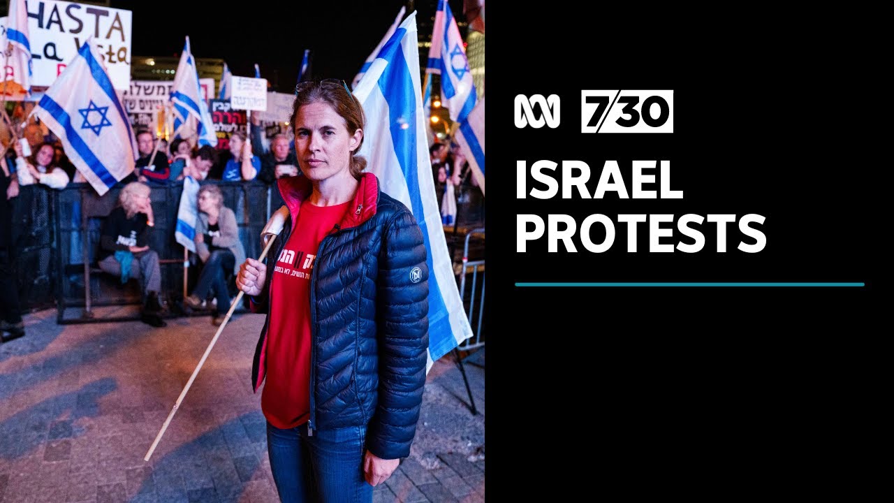 Planned judicial reforms in Israel spark widespread protests | 7.30 ...