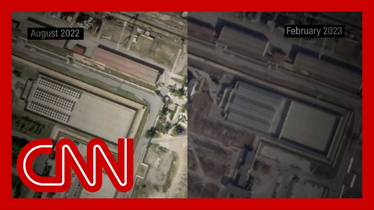 Satellite images show changes Russia are making to occupied nuclear ...