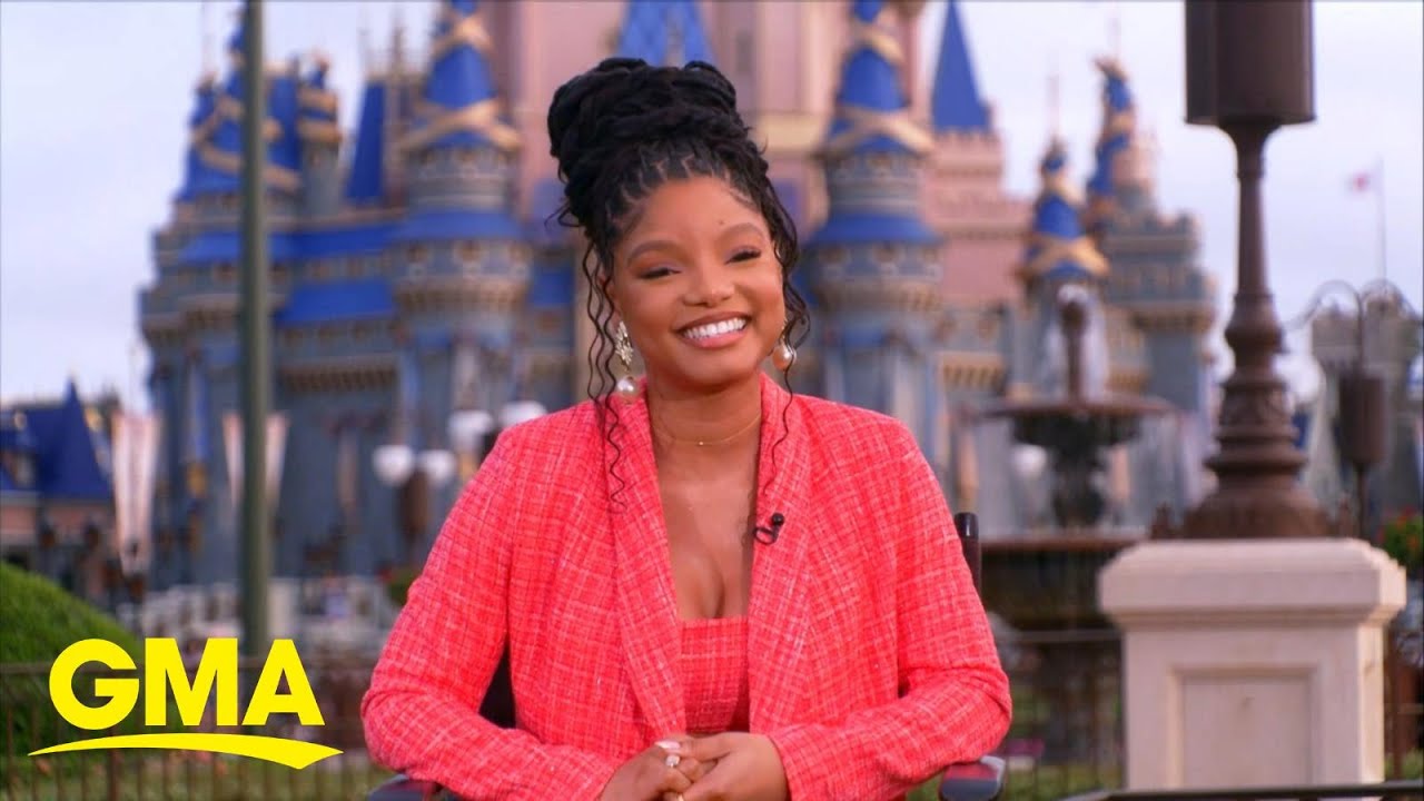 Halle Bailey surprises Disney Dreamers Academy attendees | GMA - The ...