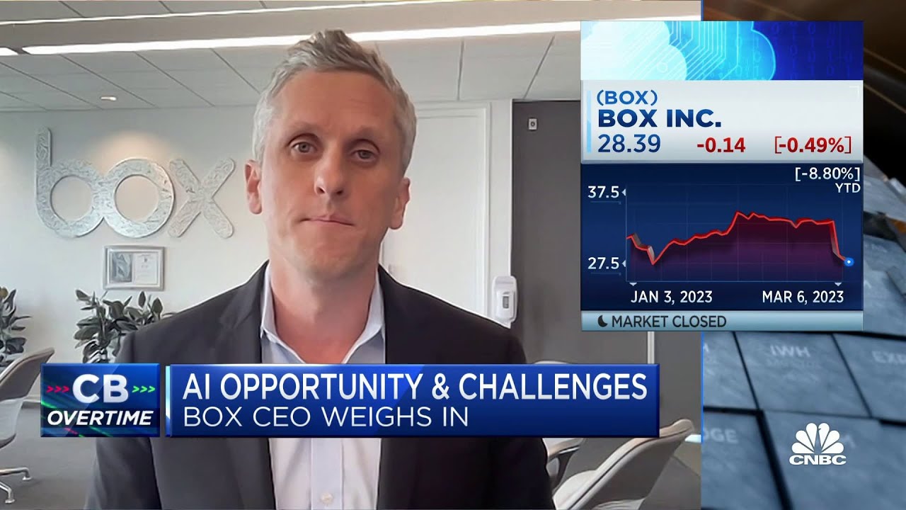 Box CEO: We're hearing that digital transformation remains a core focus ...