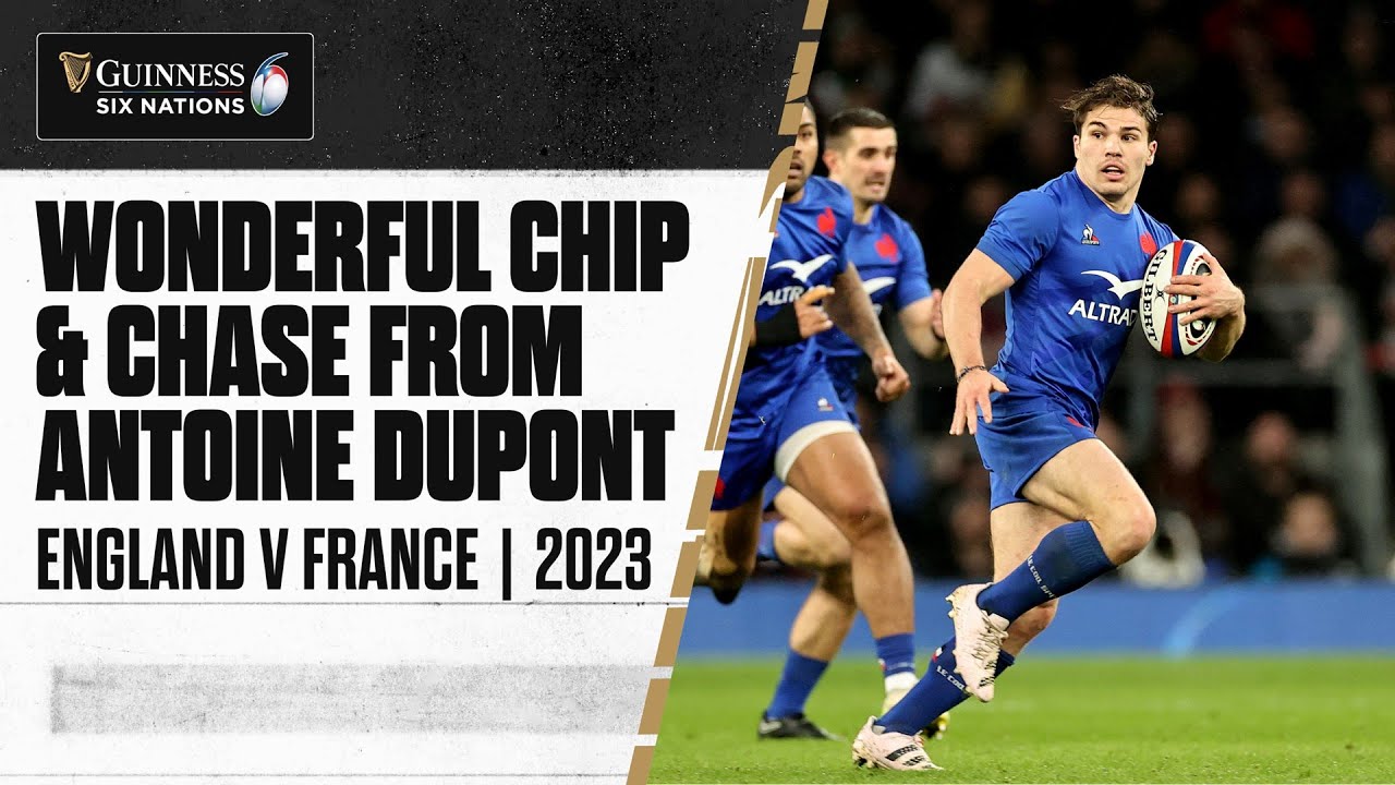 "HE'S SO SKILFUL" ⚡️| Antoine Dupont with a lovely chip & chase. - The ...