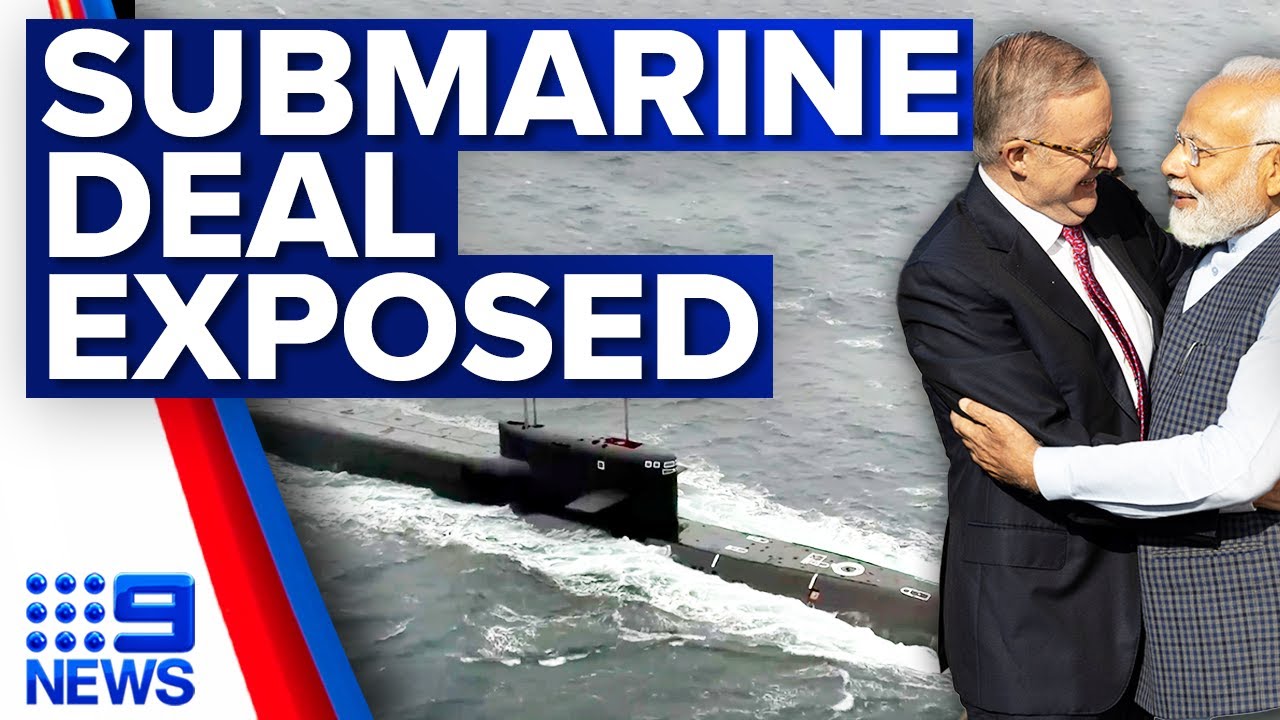 Aukus Nuclear Powered Submarines Details Surface 9 News Australia