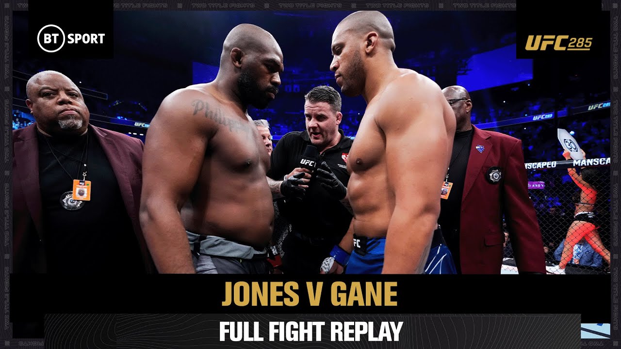 Jones cements GOAT status at heavyweight! | Jon Jones vs Ciryl Gane ...