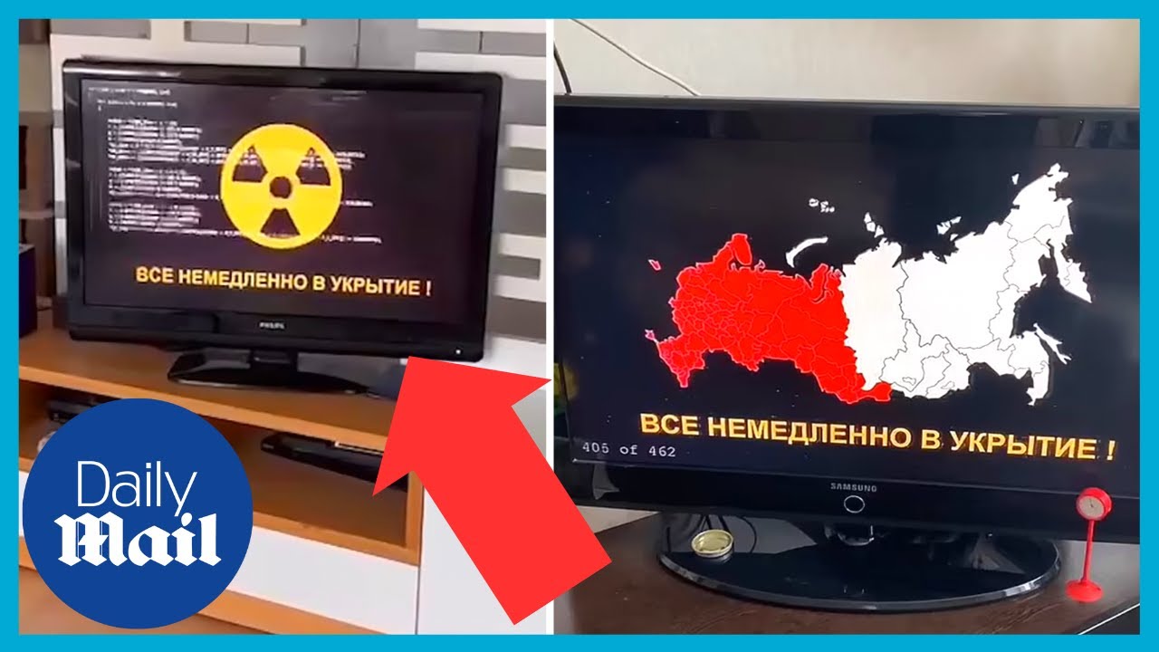 Russians warned of nuclear attack from hacked television stations - The ...