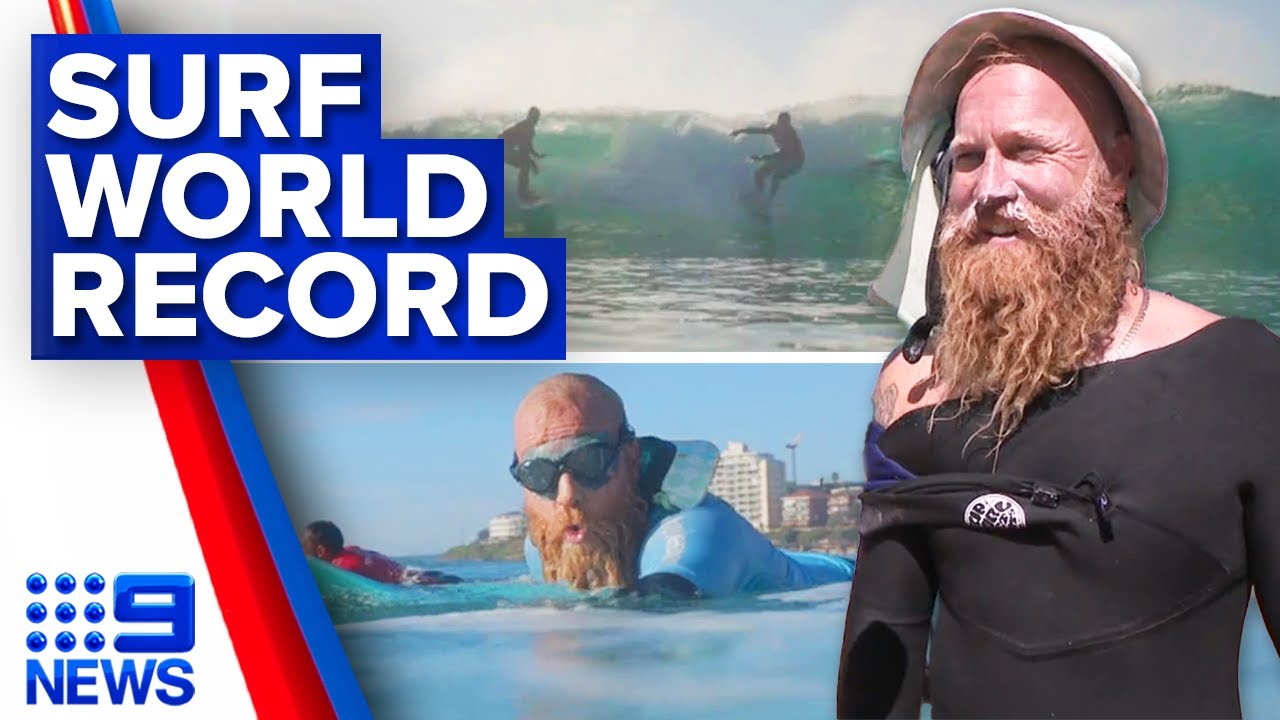 Former pro surfer aiming break record of surfing for 40 hours straight ...