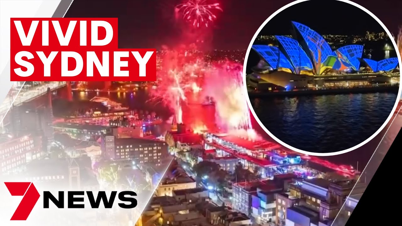 Vivid Sydney 2023 launch, drones to be used across 6 shows | 7NEWS ...