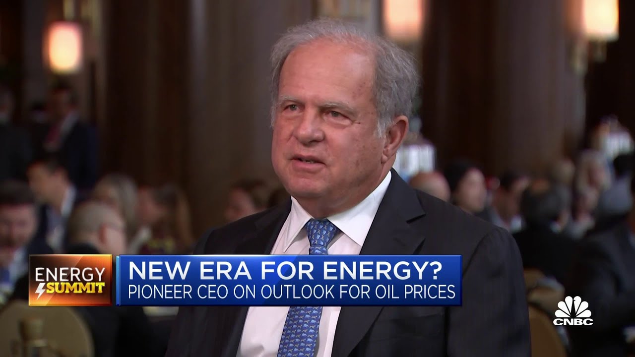 Pioneer CEO on future production, oil price outlook and a new era for ...