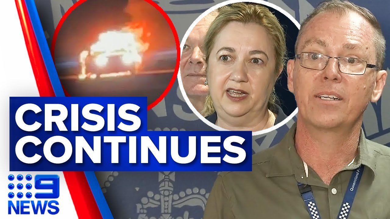 Thugs In Allegedly Stolen Cars Chase Down Police Officer Torch Vehicle