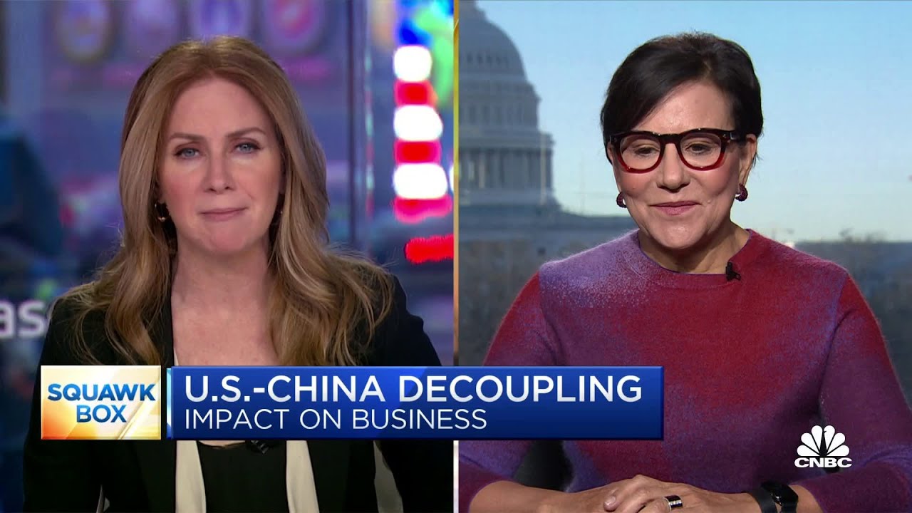 US-China decoupling stems from economic and security issues 'bleeding together,' says Penny ...