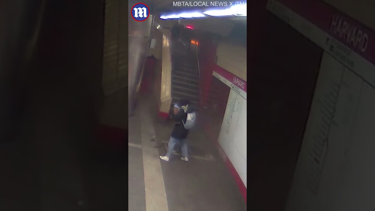 Shocking moment ceiling falls at Harvard subway station - The Global Herald