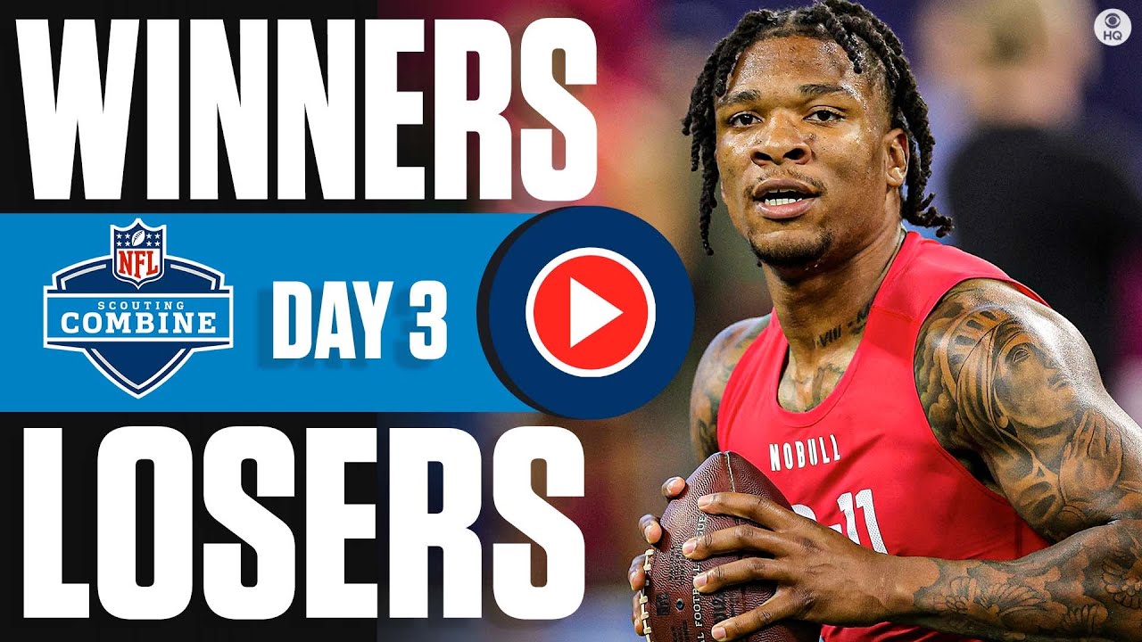 WINNERS & LOSERS From Day 3 At The 2023 NFL Combine [QBs, WRs, & TEs] I ...