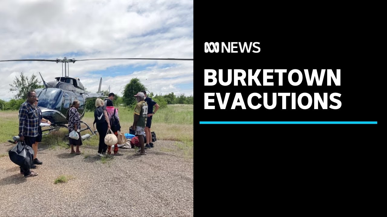 Burketown residents flown to safety amid record flooding | ABC News ...
