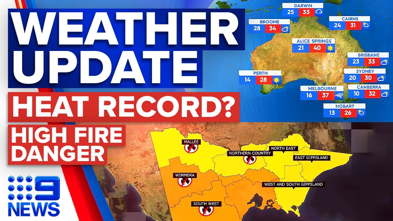 Sydney close to 165-year-old heat record, High fire danger in Victoria ...