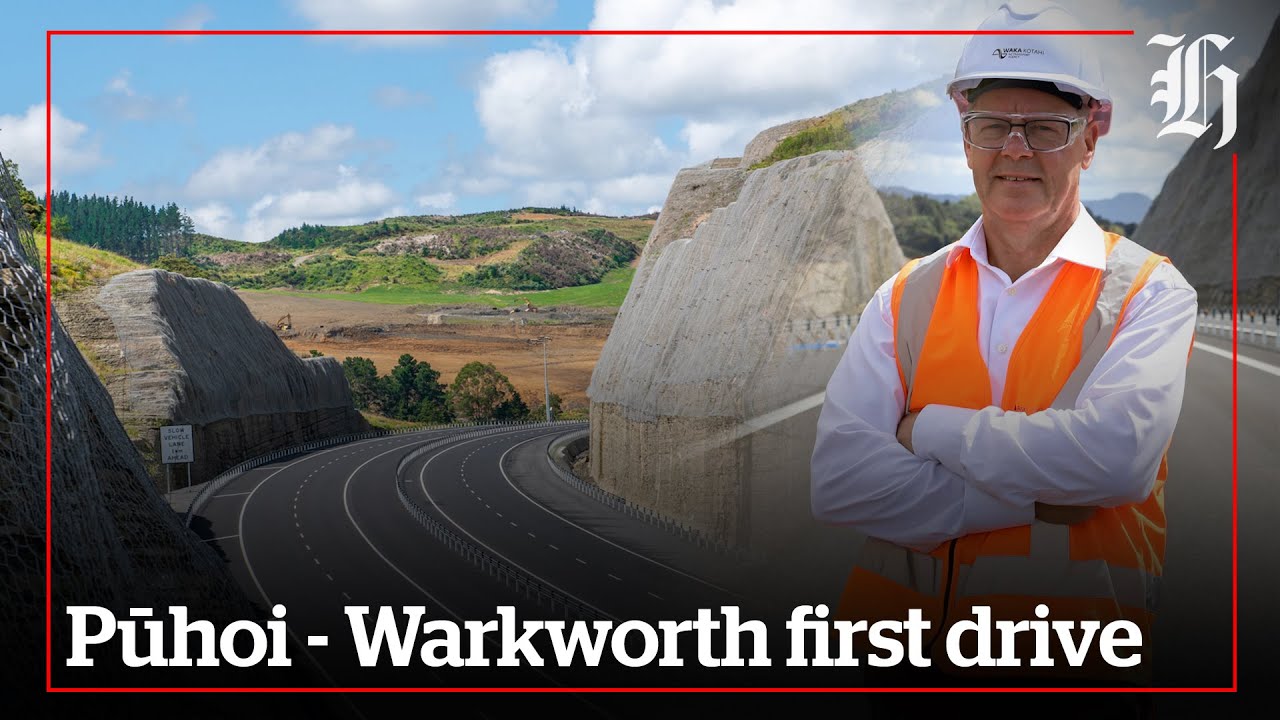 What it’s like to drive the new $880 million Pūhoi to Warkworth ...