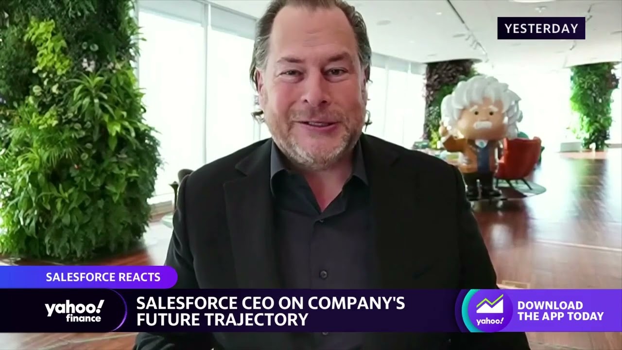 Salesforce CEO: ‘We’re going to be a huge player in the new AI world ...