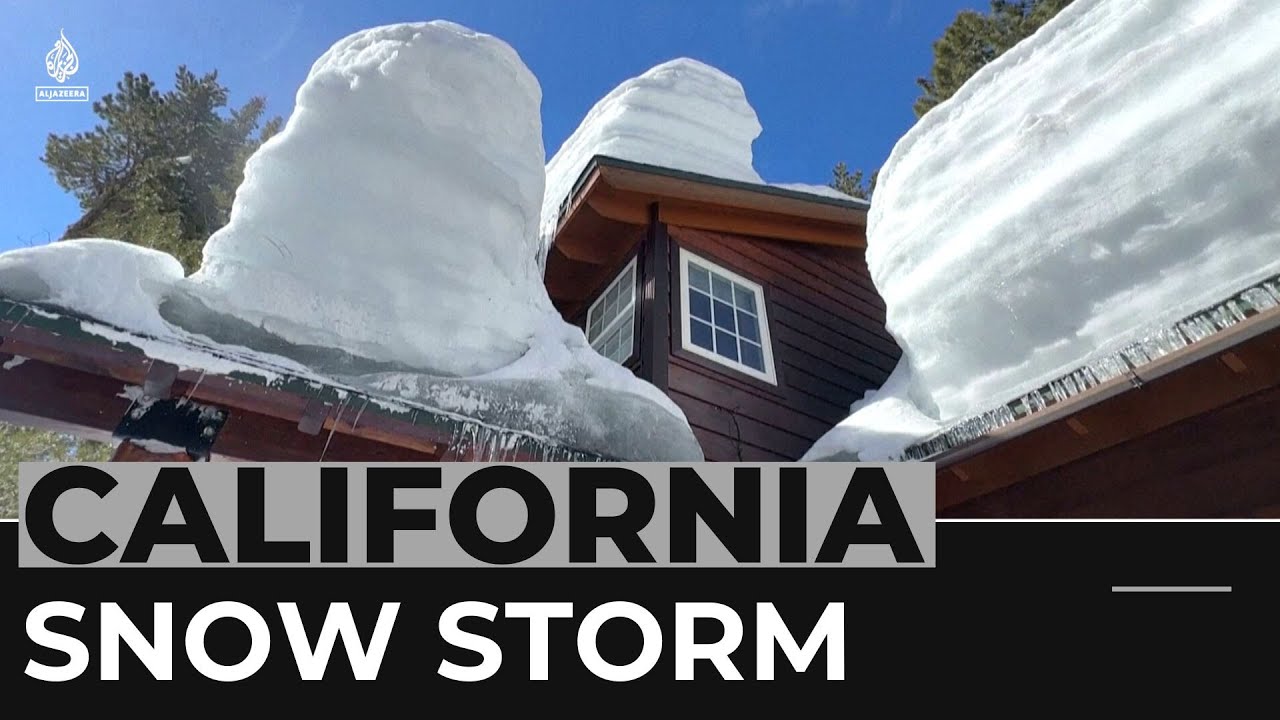 California storm: 16 metres of snow in parts of the golden state - The ...