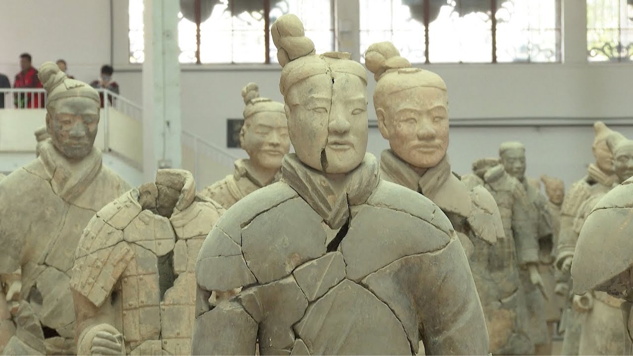 New discoveries made about terracotta warrior formation in NW China ...
