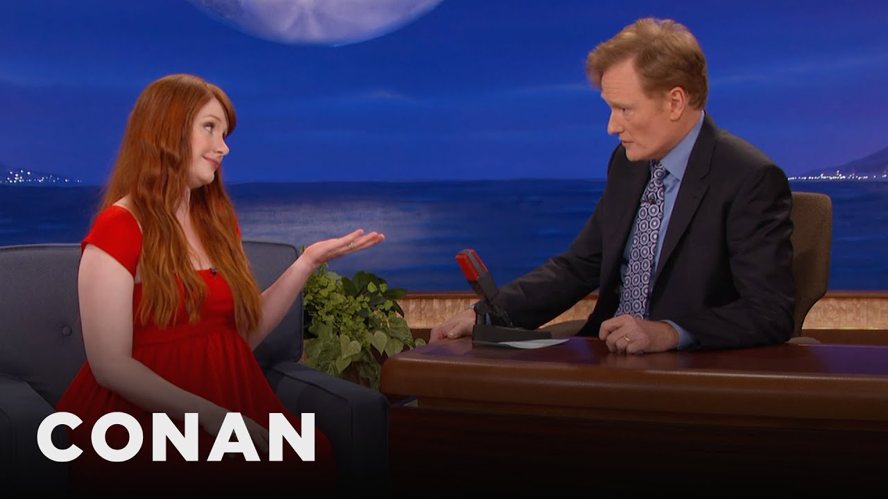 Bryce Dallas Howard Is A Proud Redhead | CONAN on TBS - The Global Herald