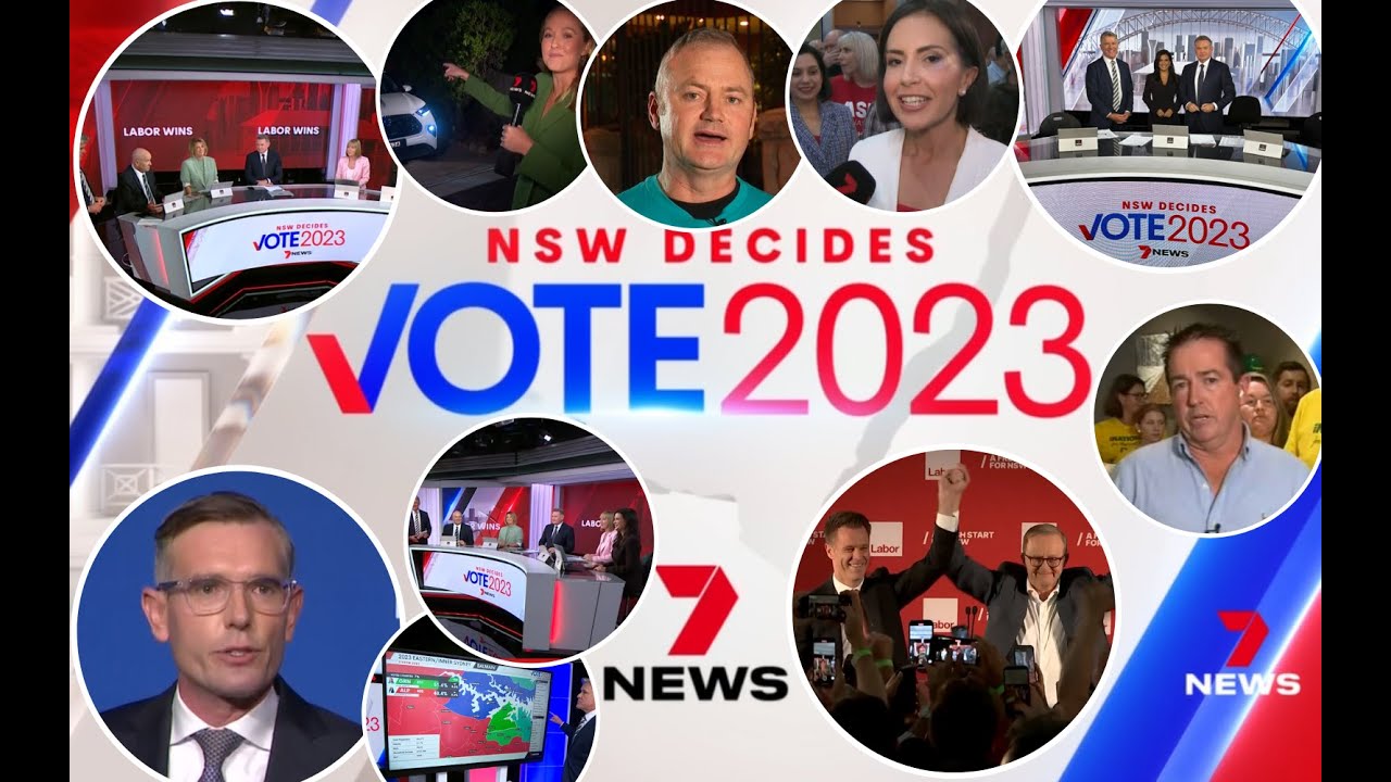 2023 NSW state election coverage, full broadcast on Channel 7 and 7plus ...
