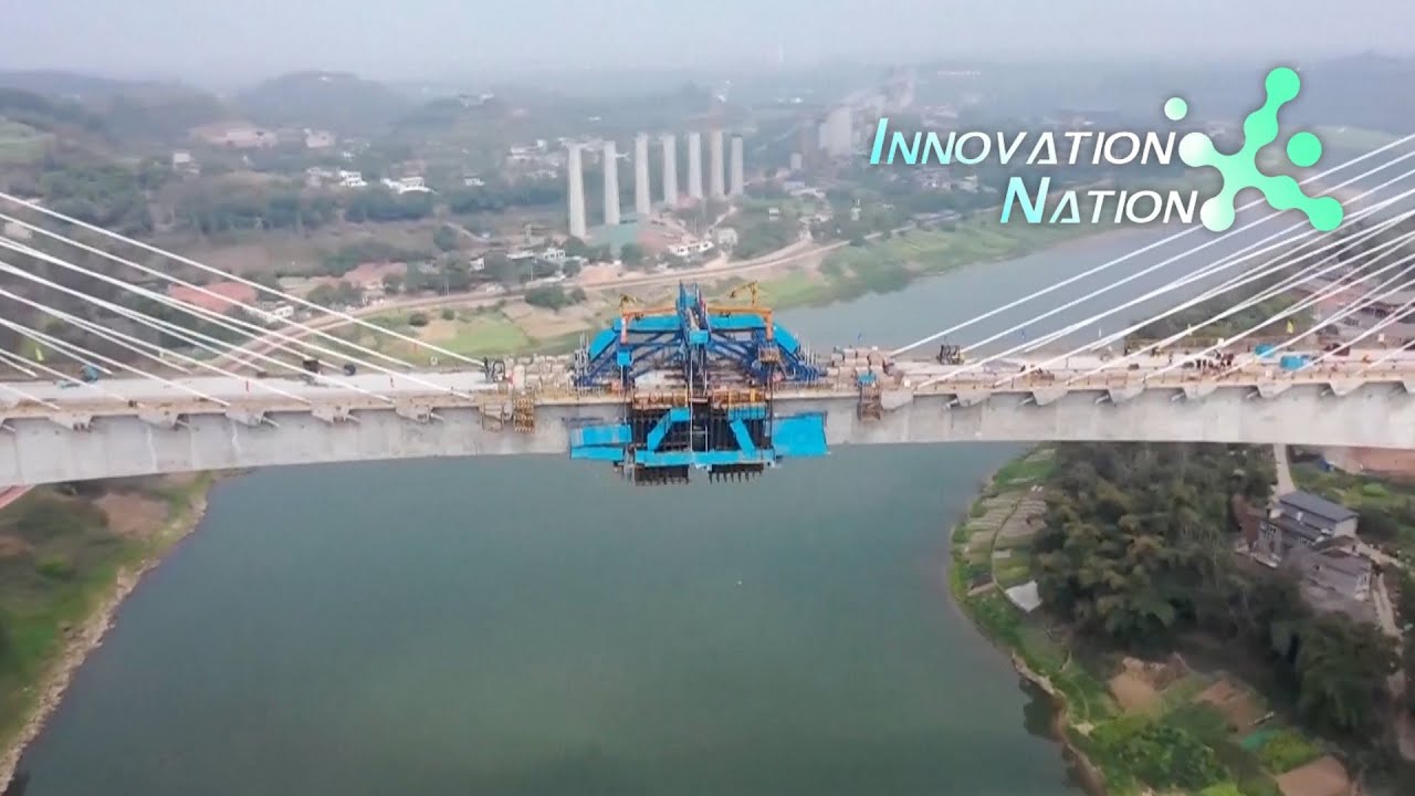 Main Suspension Structure Of Key High Speed Railway Bridge Completed In