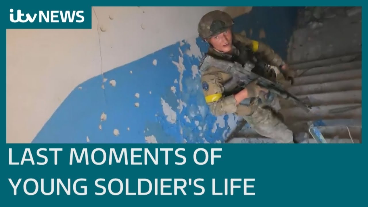 ITV News sees last moments of British soldier's life in fierce Ukraine ...