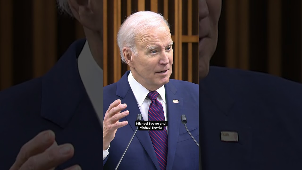 Two Michaels receive standing ovation in House of Commons #shorts - The ...