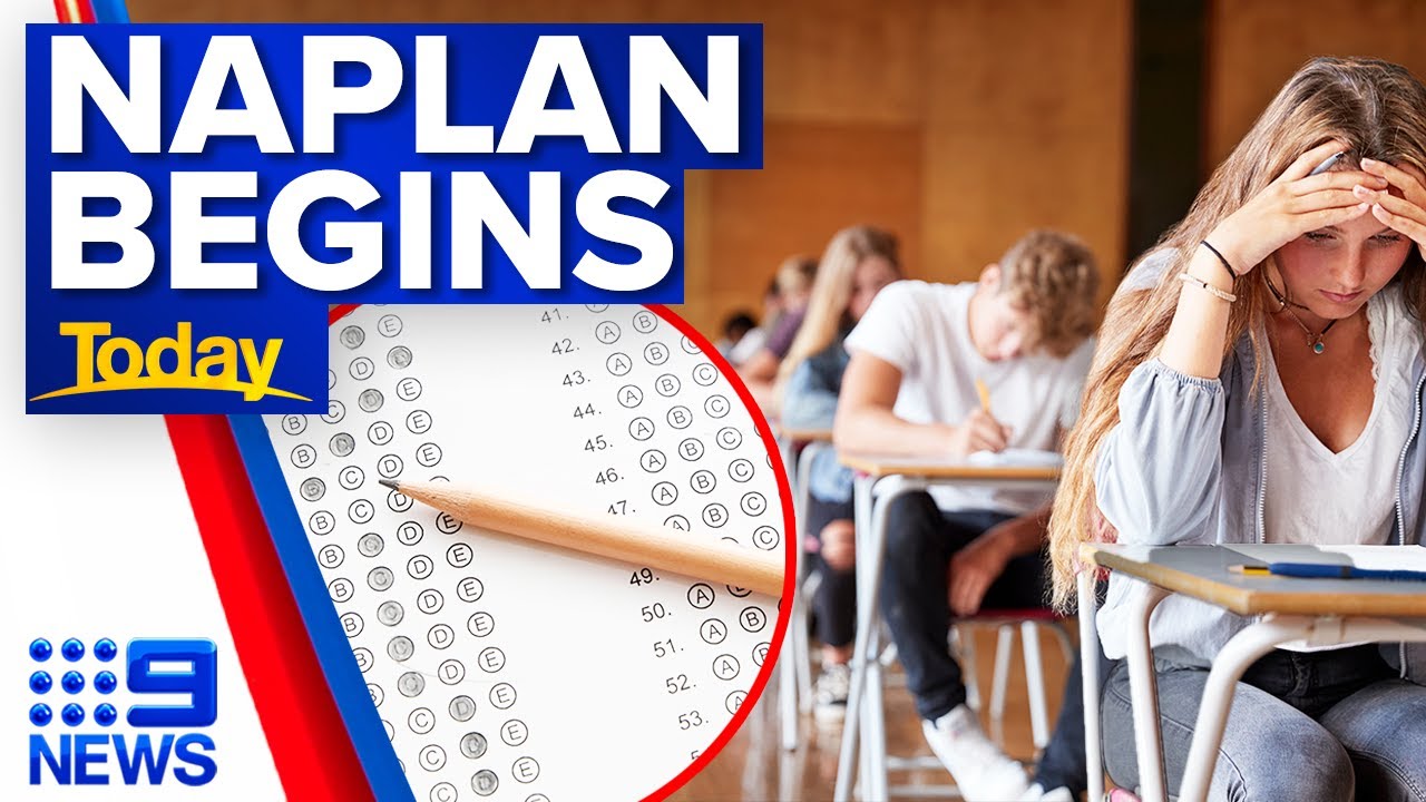 Reading and writing skills put to the test as Naplan begins | 9 News ...