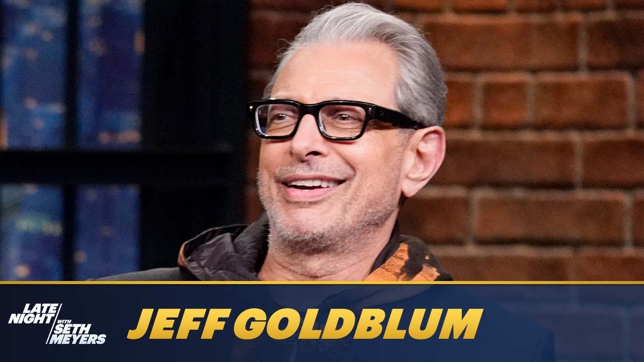 Jeff Goldblum Takes Over His Interview with Seth to Chat About Movie ...