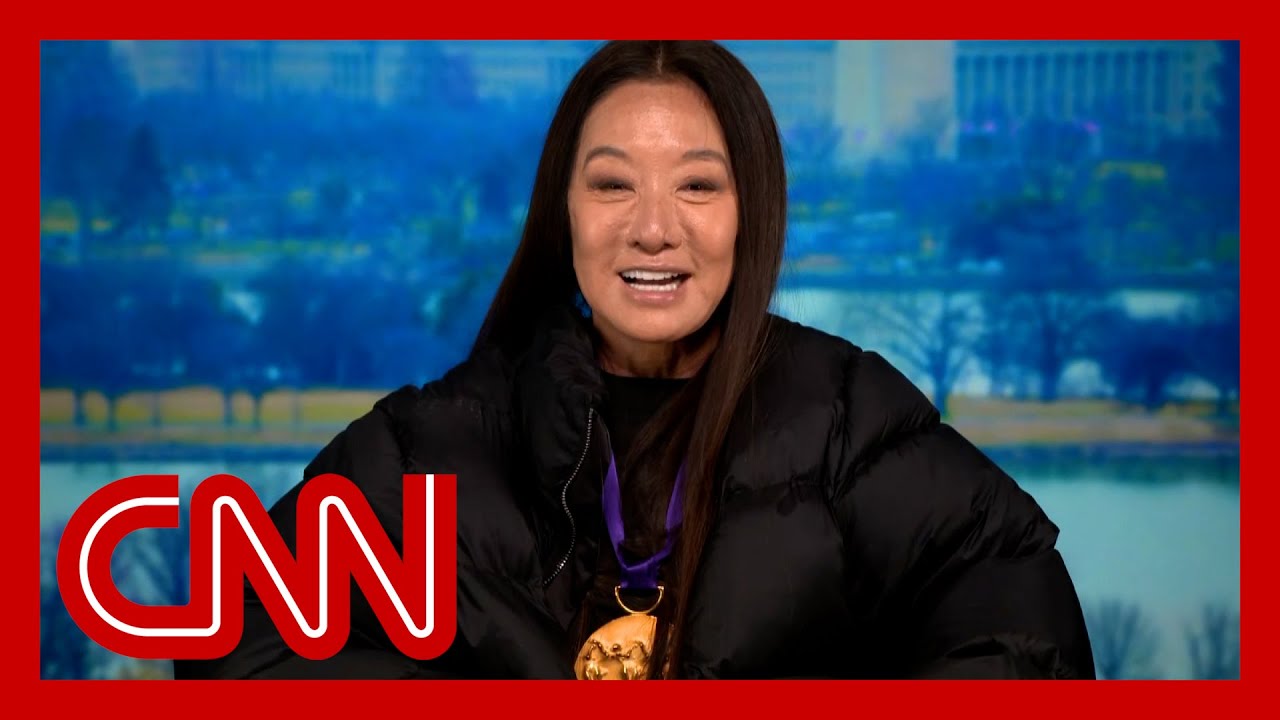 'My Olympic gold': Fashion icon Vera Wang receives one of nation's ...