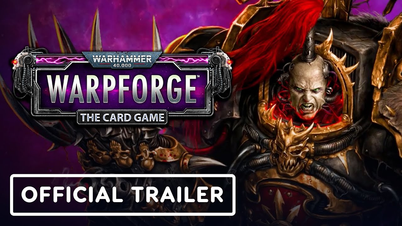 Warhammer 40K: Warpforge - Official Abaddon the Despoiler Trailer - The ...