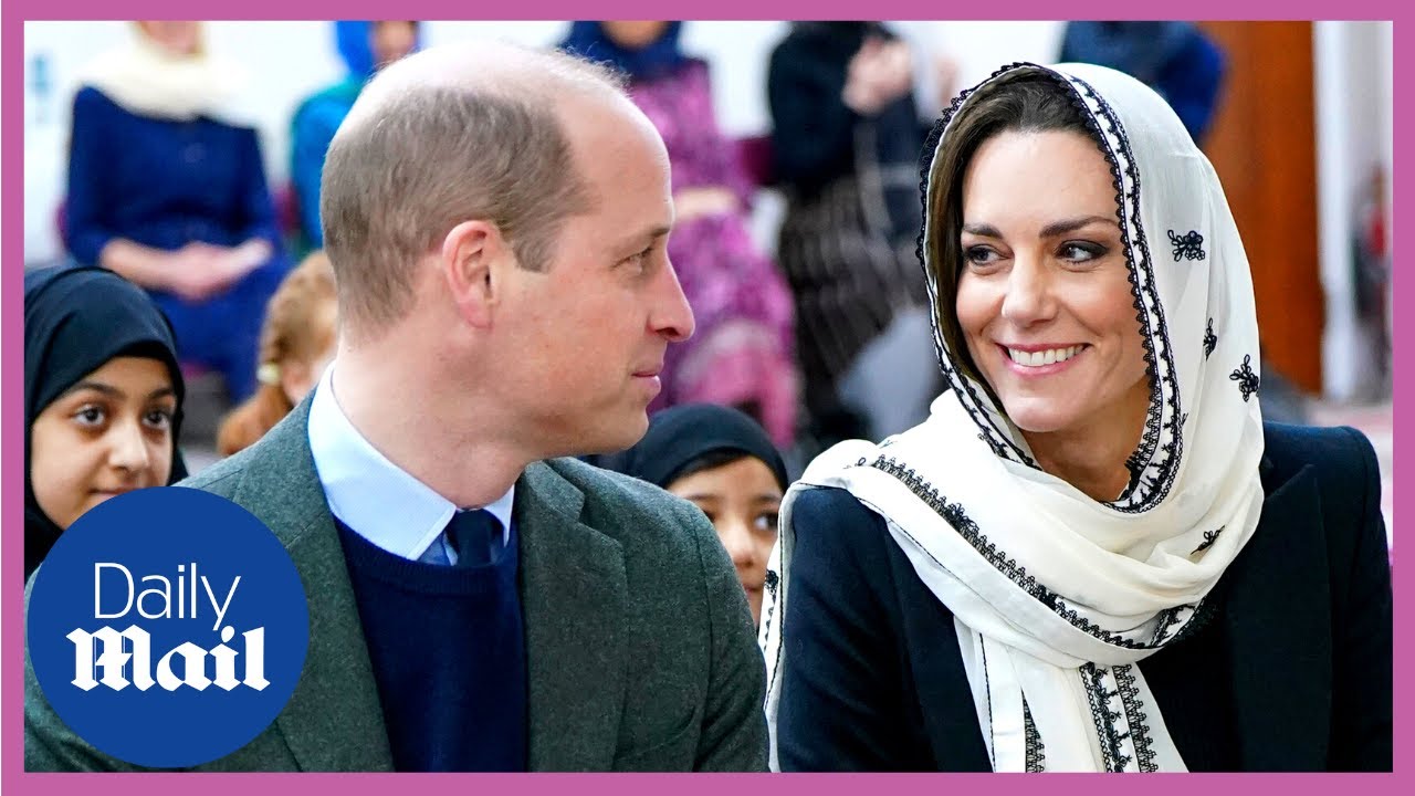 Prince William and Kate Middleton visit West London mosque - The Global ...