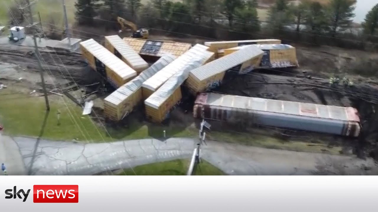 USA: Second train derails in Ohio - The Global Herald