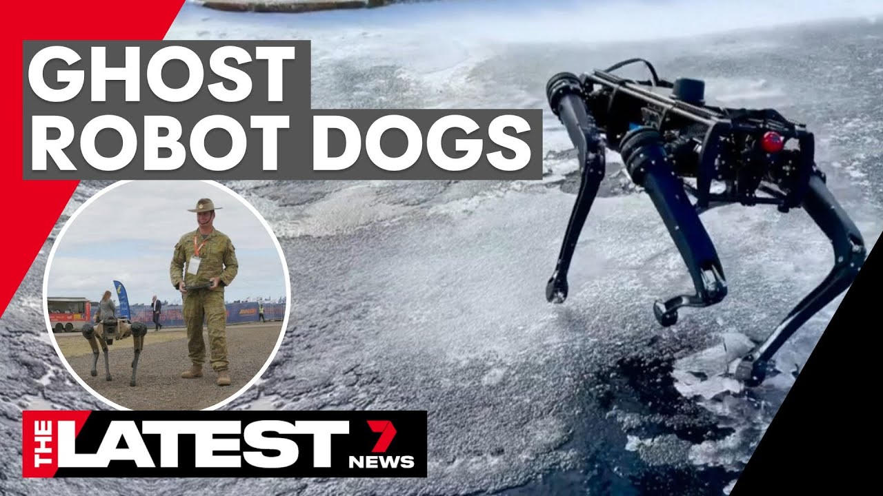 Ghost robot dogs being trialled by defence force | 7NEWS - The Global ...