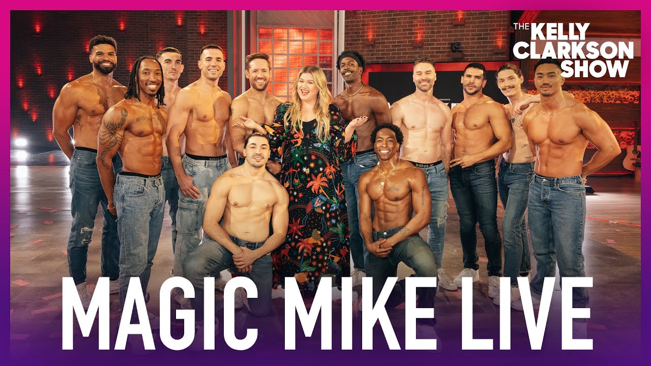 Magic Mike Live Tour Brings Spicy Performance To The Kelly Clarkson ...