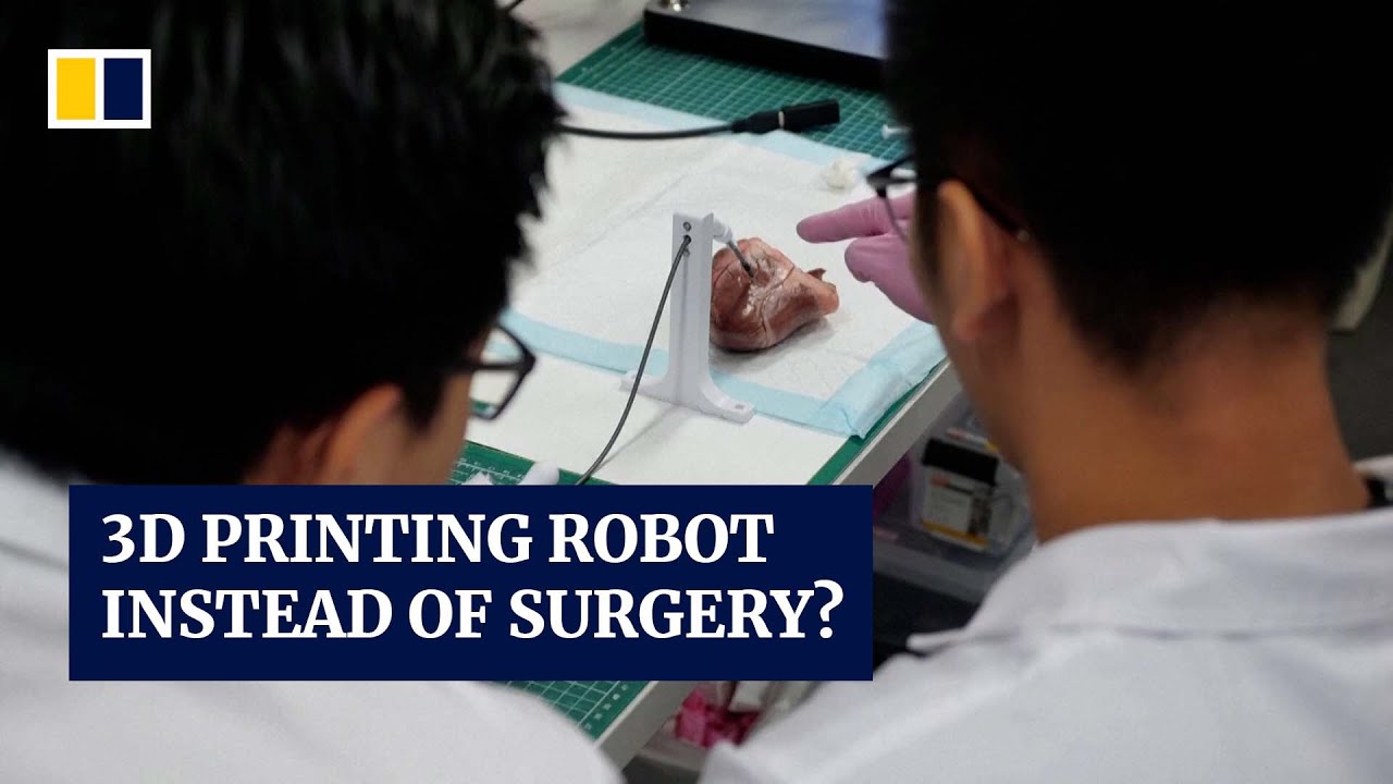 Robot prototype 3D prints biomaterials inside human body, lowering ...