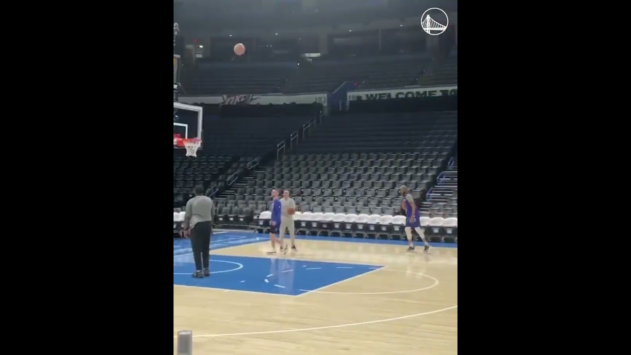 Steph Curry recreated his iconic 2016 Mike Breen 'DOUBLE BANG' game ... Steph Curry recreated his iconic 2016 Mike Breen 'DOUBLE BANG' game ...