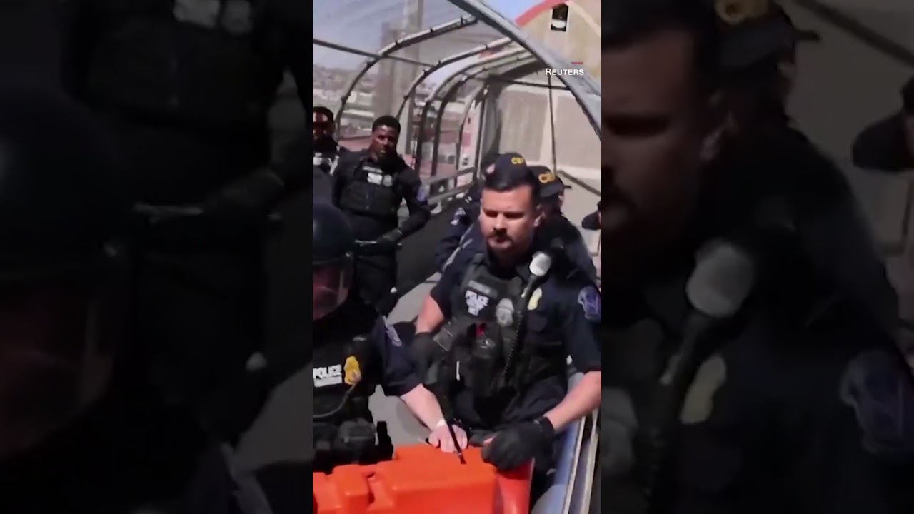 Migrant group attempts mass entry into US at Mexico border - The Global ...