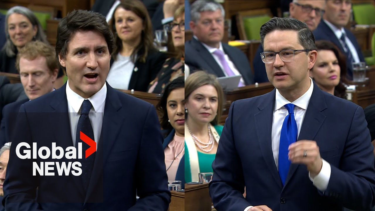 Poilievre compares Trudeau to “shady contractor” as leaders spar over ...