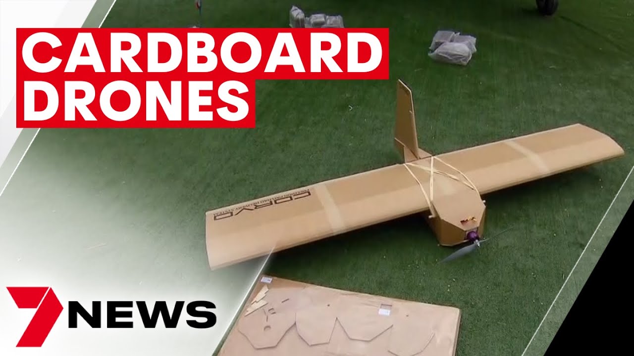 Aussie company SYPAQ develops cardboard drones for defence of Ukraine ...