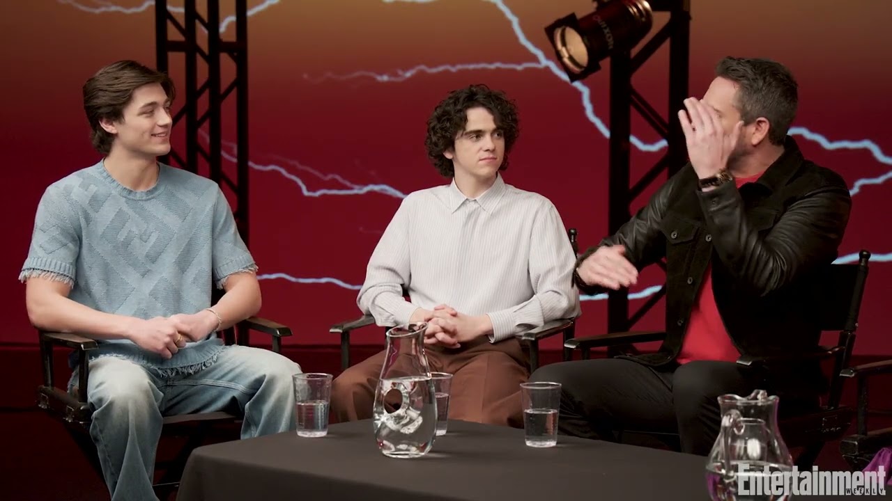 Zachary Levi on Sharing Shazam/Billy with Asher Angel | Around the Table | Entertainment Weekly ...