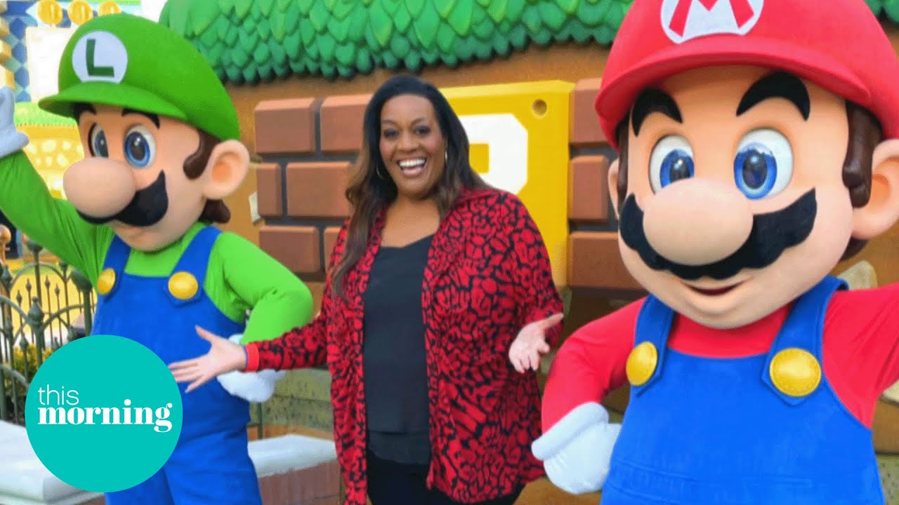 Alison Visits The Brand New Super Nintendo World! | This Morning - The ...