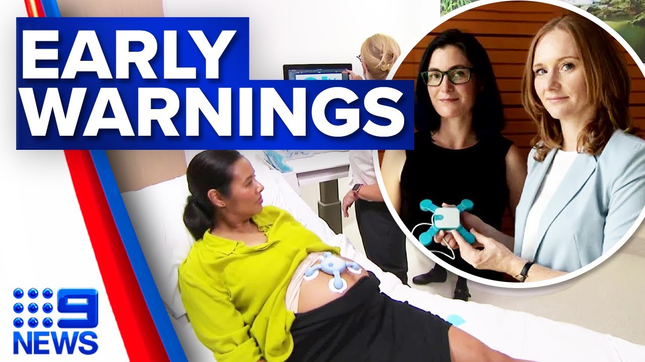 New device providing early warning for birth complications | 9 News ...