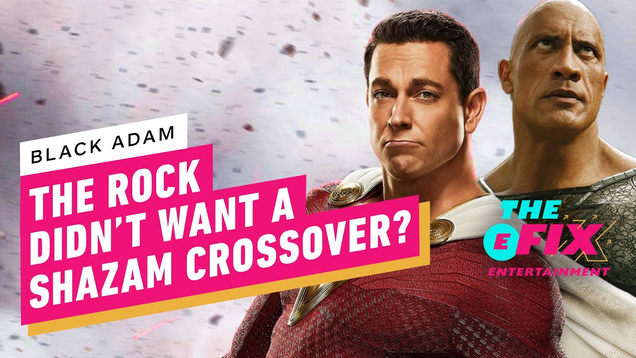 Did The Rock Block a Shazam Cameo in Black Adam? Zachary Levi Responds - IGN The Fix ...