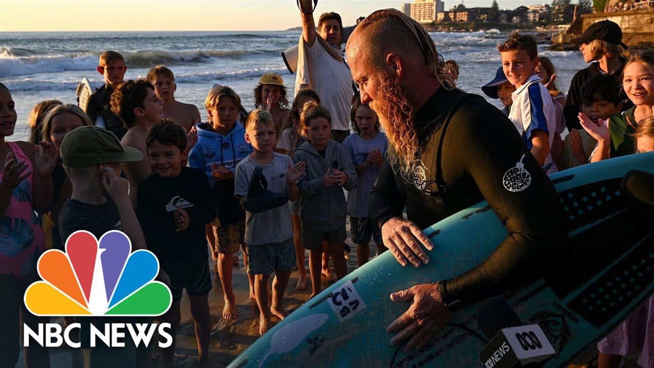 Former pro surfer breaks world record for longest recorded surfing ...