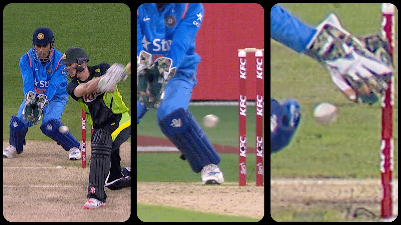 MS Dhoni freak stumping. Did he mean it? | From the Vault - The Global ...