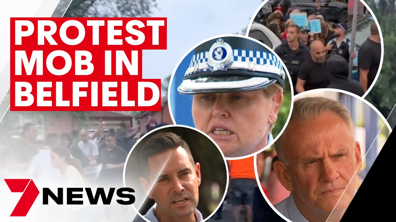 Wild protest outside St Michael’s Catholic Church in Belfield where ...