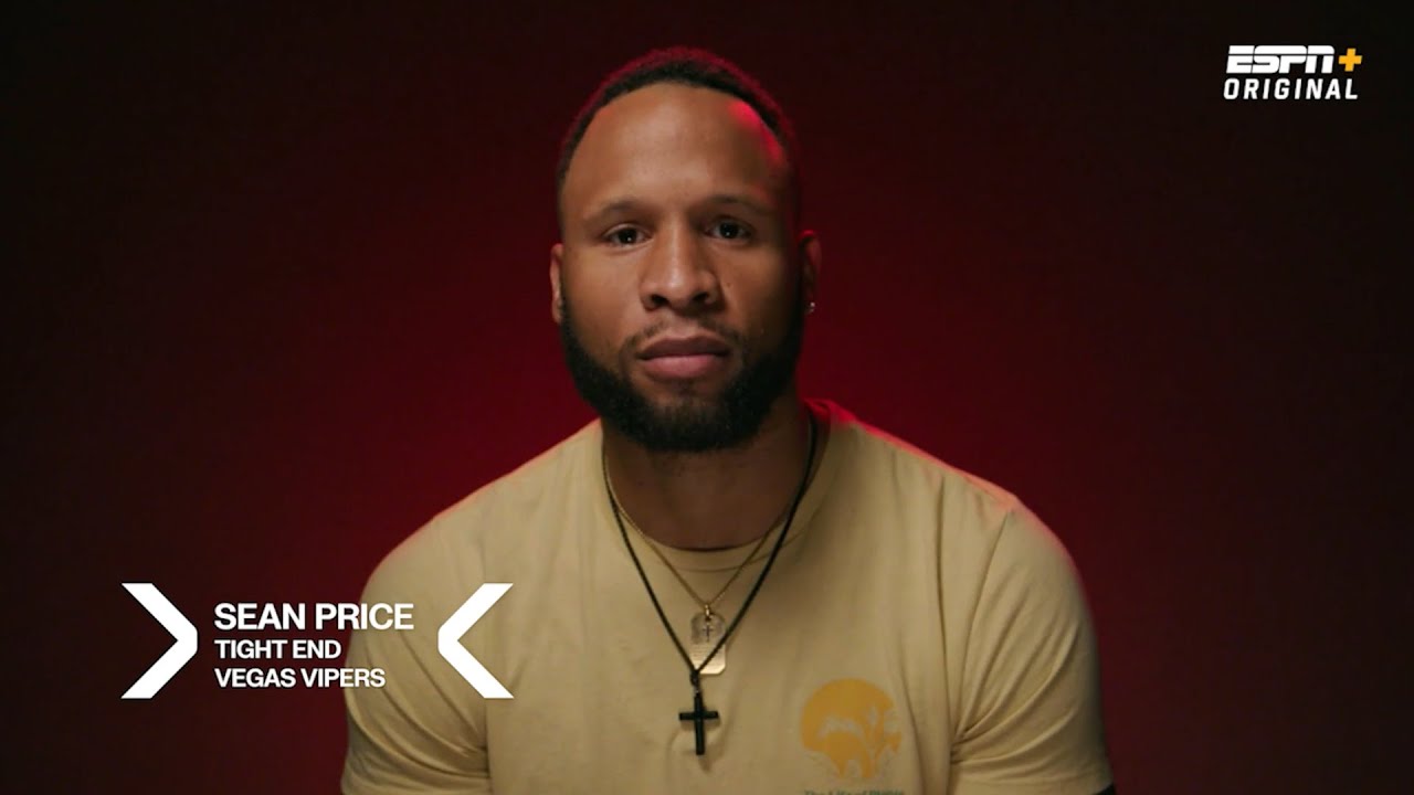 XFL TE Sean Price's emotional journey from police officer to pro ...