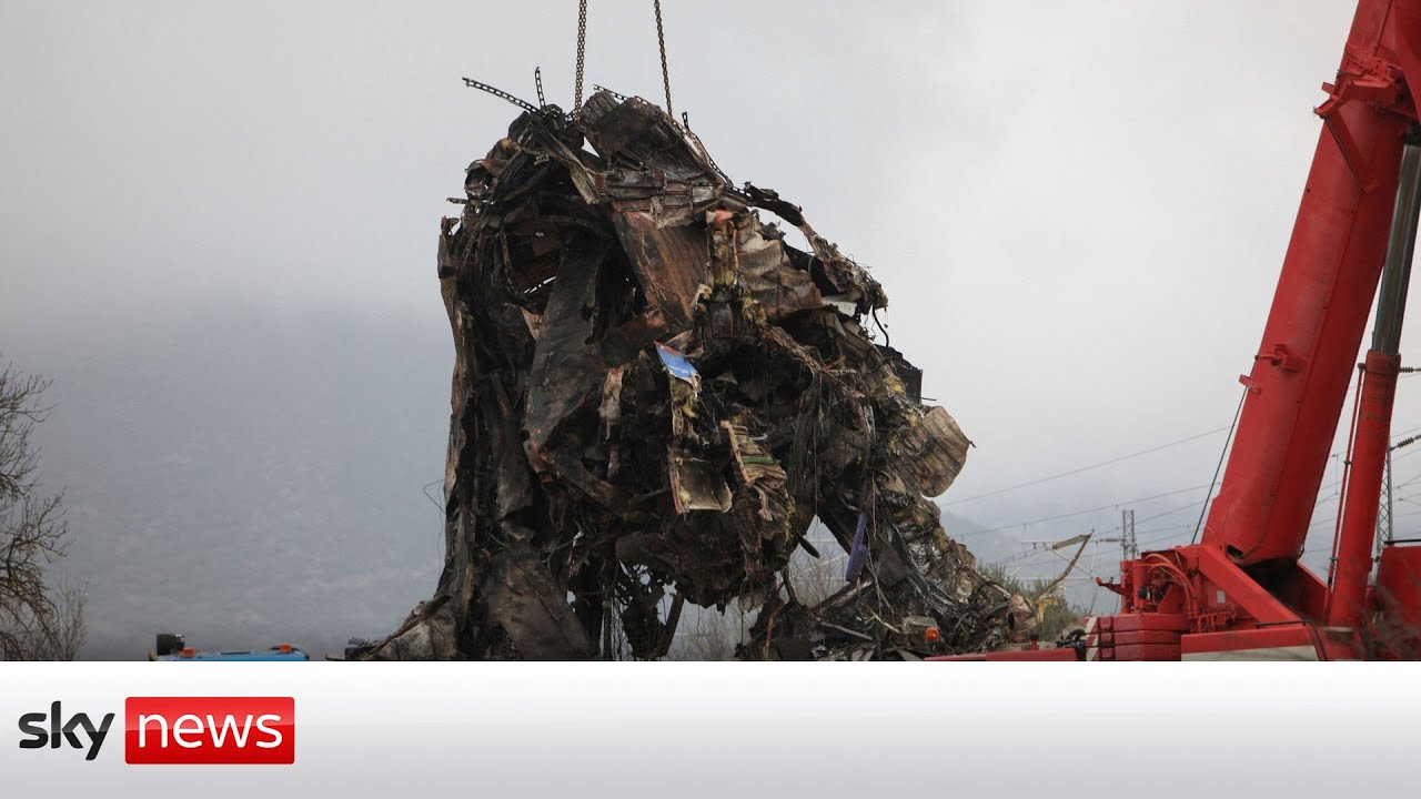 Greek train crash: Death toll rises to 57 as protests erupt over rail ...